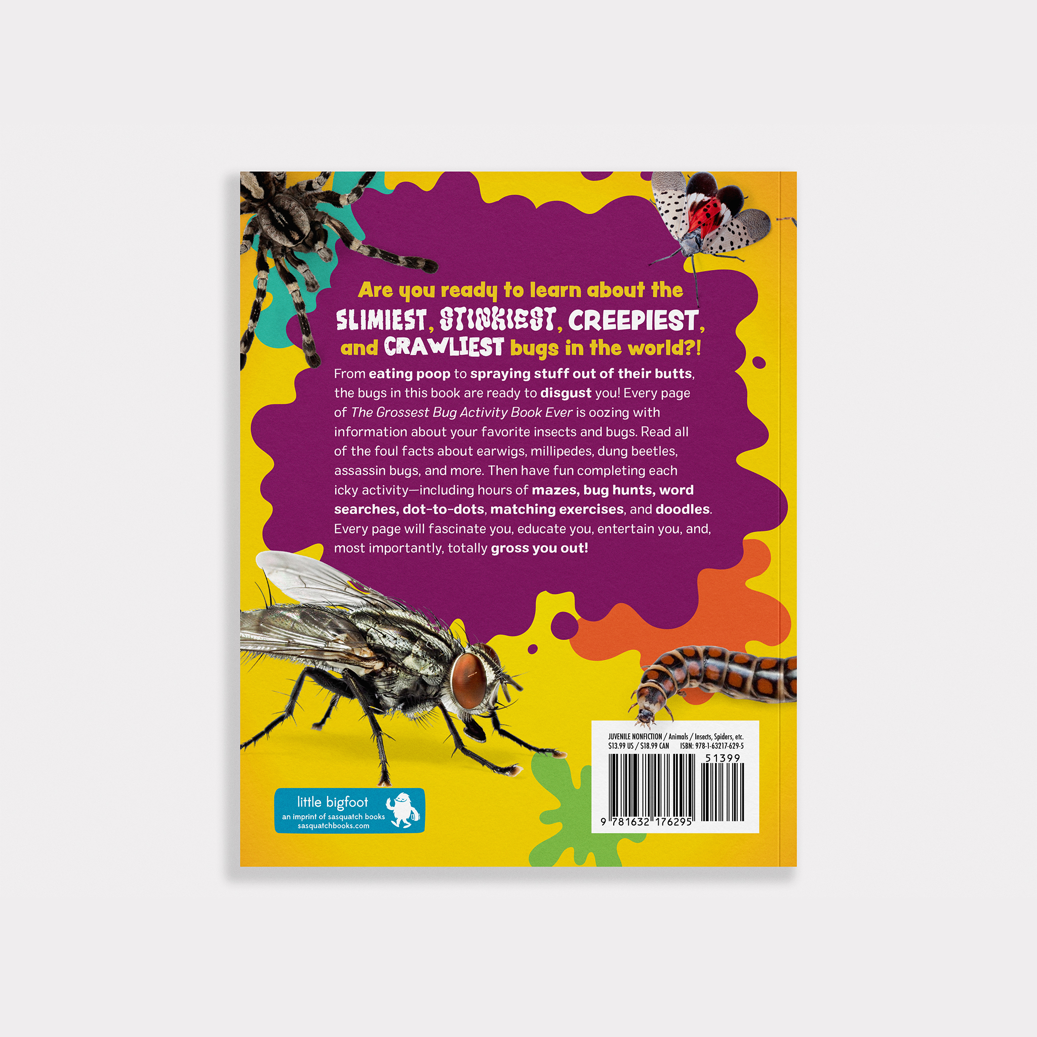 The Grossest Bug Activity Book EVER! - GiftsToMe